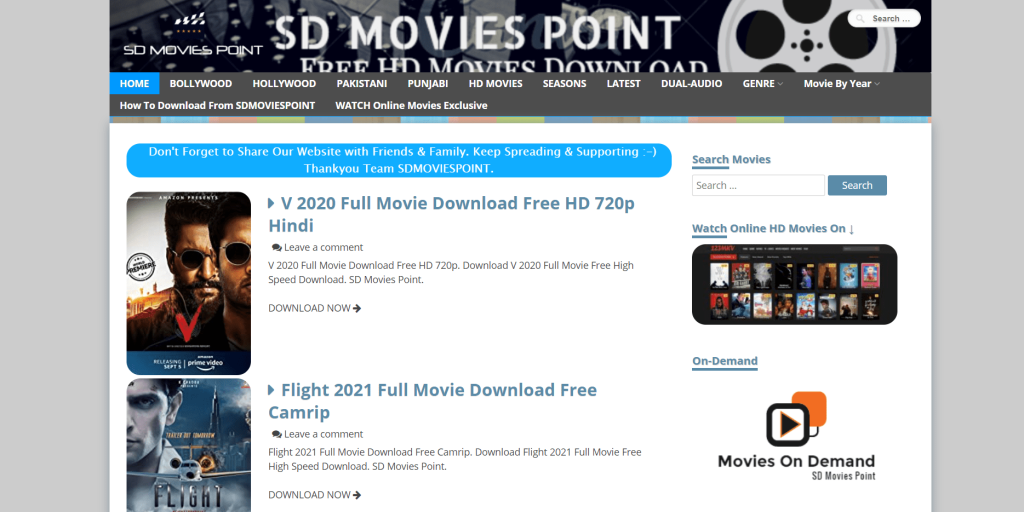 SdMoviesPoint 2022: Watch Latest Movies Free on SdMoviesPoint2 | The ...